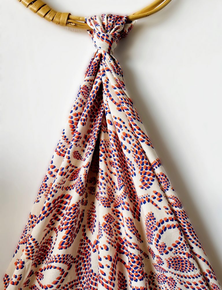 Tissu popeline viscose EOLIA - Imprimé en France - My Dress Made