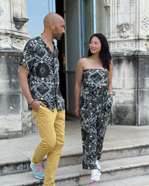 Tissu crêpe viscose Saona - Imprimé en France - My Dress Made