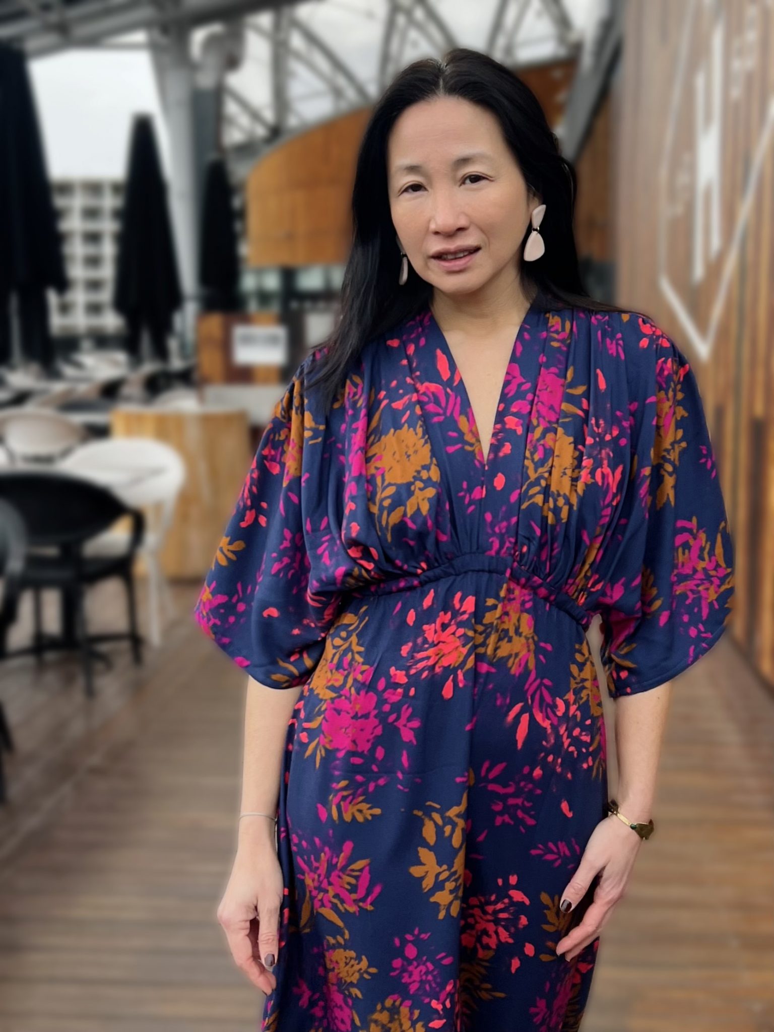Patron couture robe longue Anabelle + Twill viscose Elena - My Dress Made